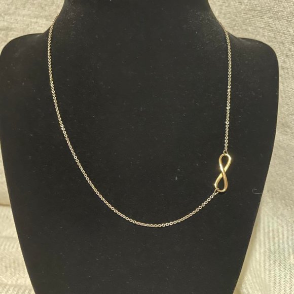 James Avery | Jewelry | James Avery Silver And Gold Infinity Necklace ...